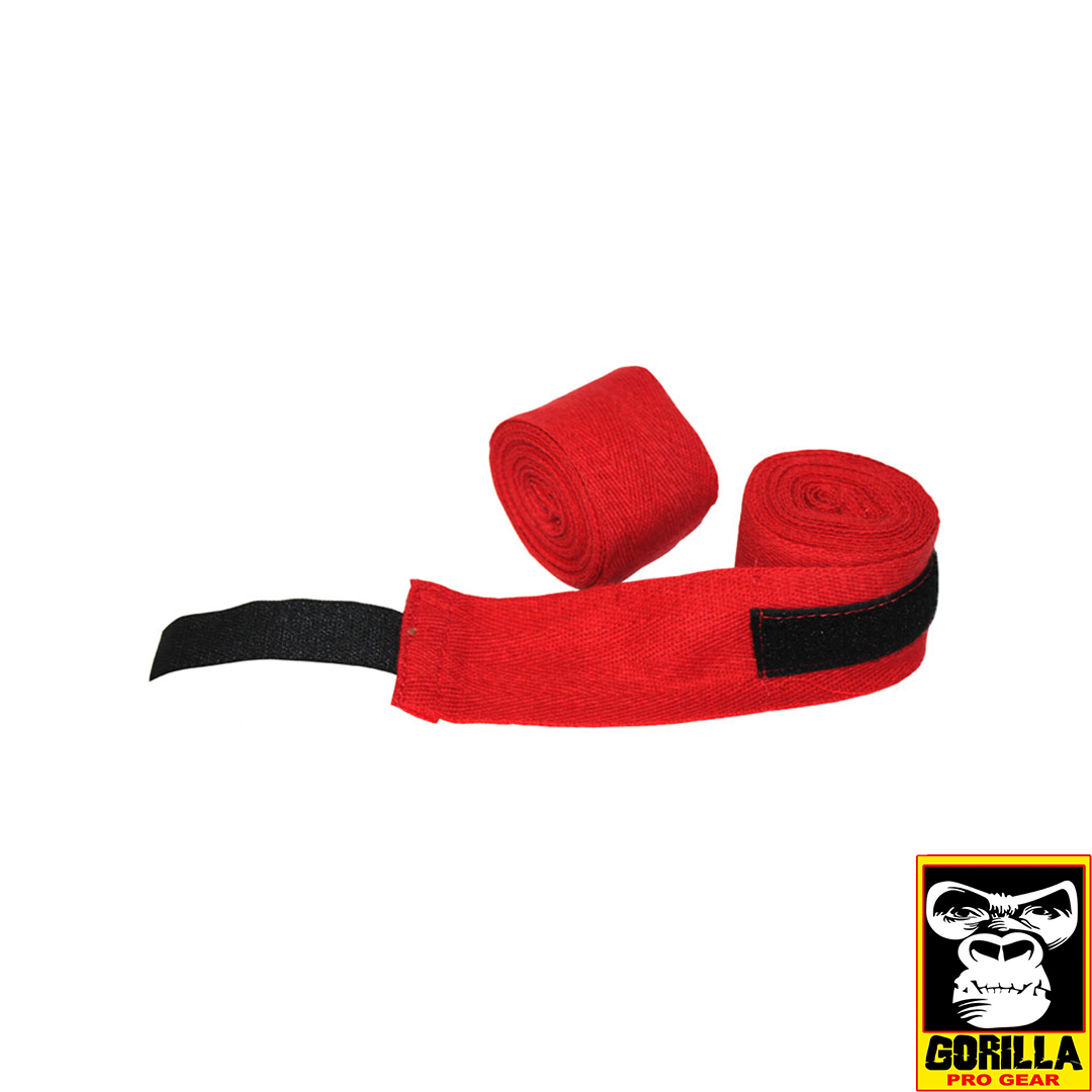 RED HAND WRAPS 180 INCHES – Deportes Gorilla